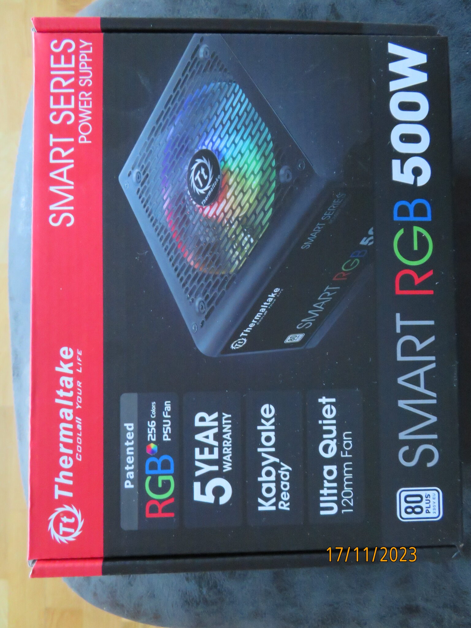 Thermaltake Smart RGB 500W Strømforsyning (PSU) – 500 Watt – 120 mm ...